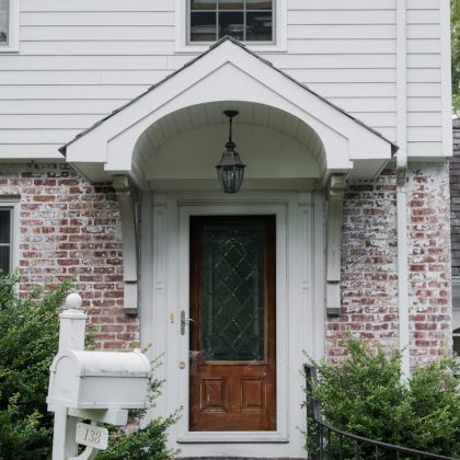 Bracketed Portico - Carolan Contractors