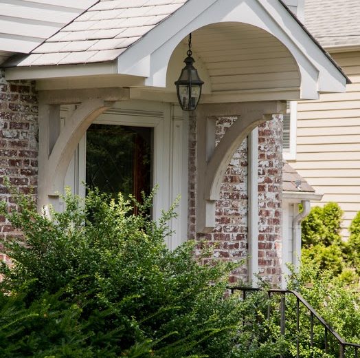 Bracketed Portico - Carolan Contractors