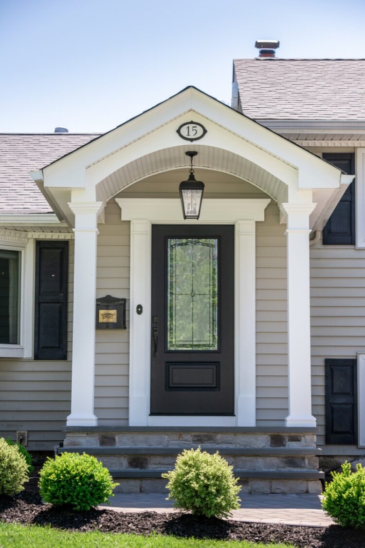 Design/Build Portico and Vestibule - Carolan Contractors